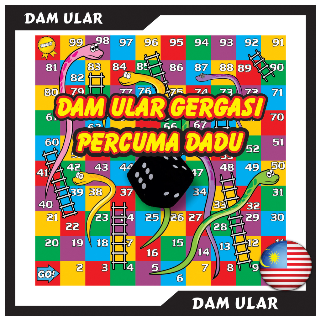 DAM ULAR GERGASI | 6x6, 7x7, 8x8 KAKI | READY STOCK MALAYSIA | Shopee ...