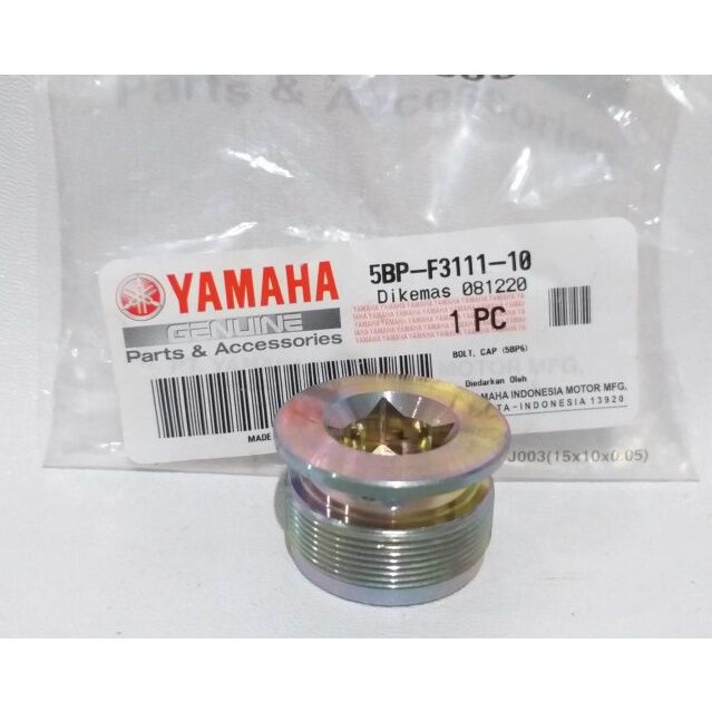 YAMAHA XMAX 250 300 X MAX FRONT FORK ABSORBER BOLT CAP NUT 5BP-F3111-10 ...