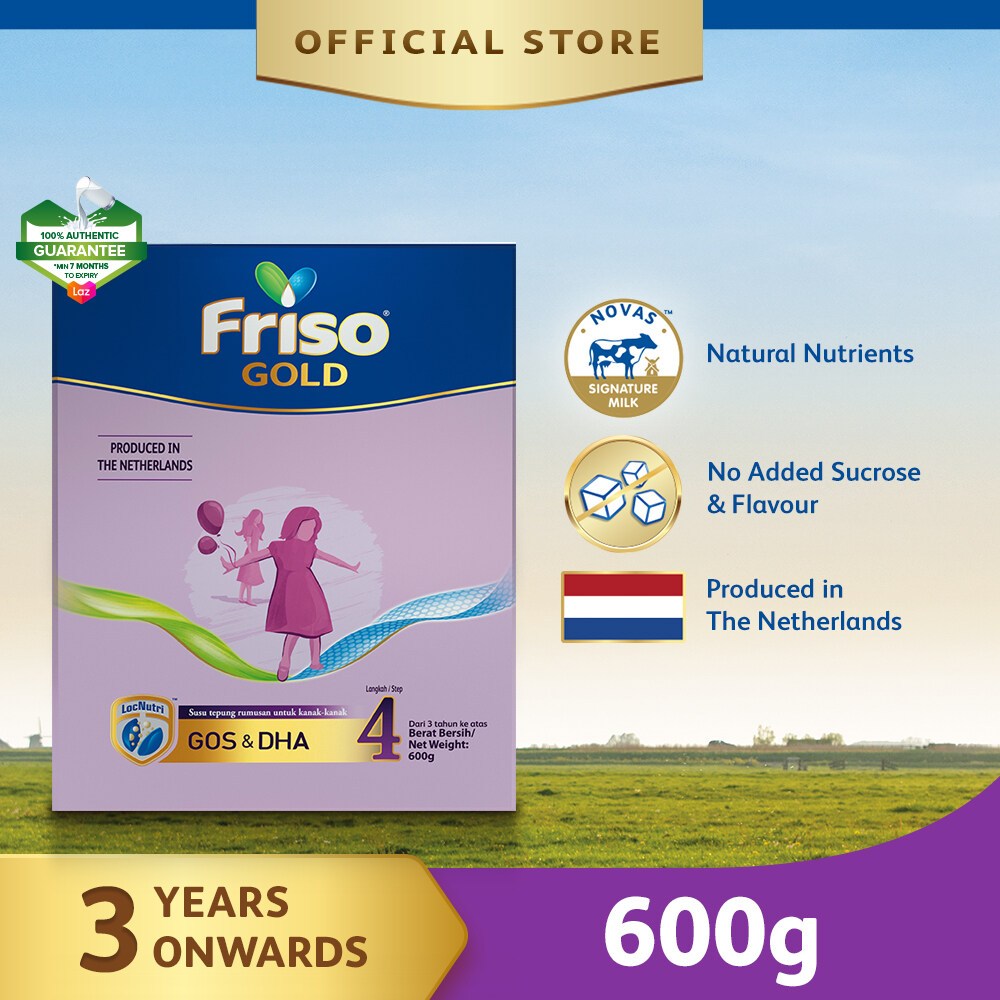 Frisolac Step 1 / Step 2 / Step 3 / Step 4 600g | Shopee Malaysia