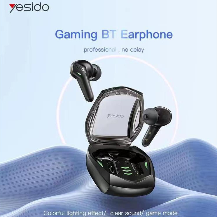 YESIDO TWS-14 Wireless Bluetooth V5.3 Gaming Earbuds / Smart Touch / Dual Mode / Hi-Fi Super ...