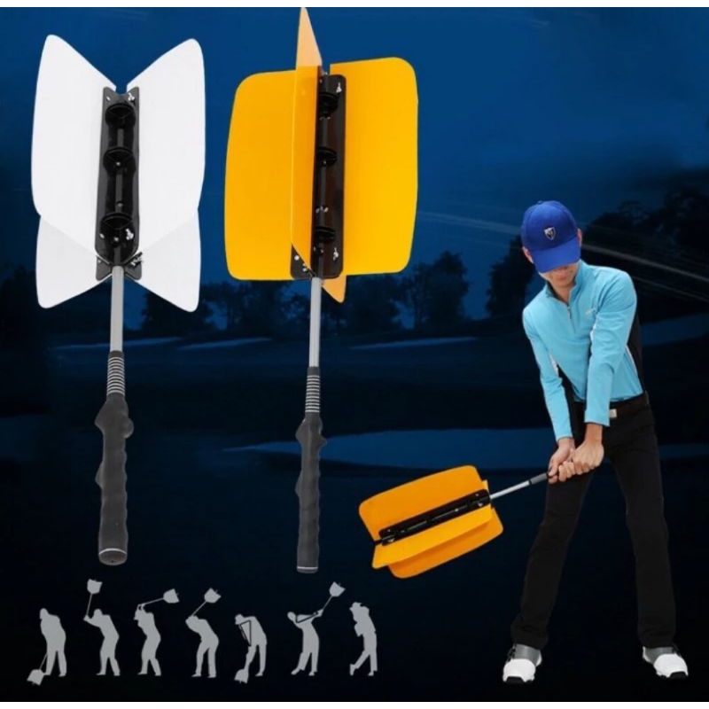 [Ready Stock] Golf Speed Practice Training Fan Wind Resistance Golf ...