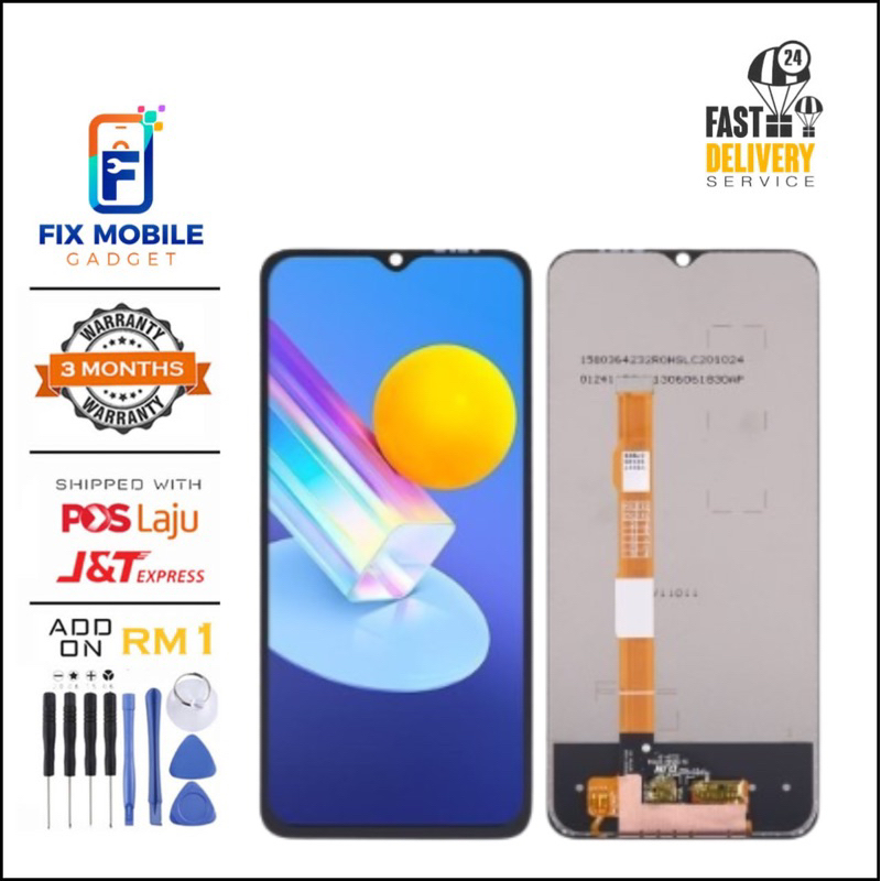 Vivo Y27 4G 5G Y27S Y36 (India) Lcd Touch Screen | Shopee Malaysia