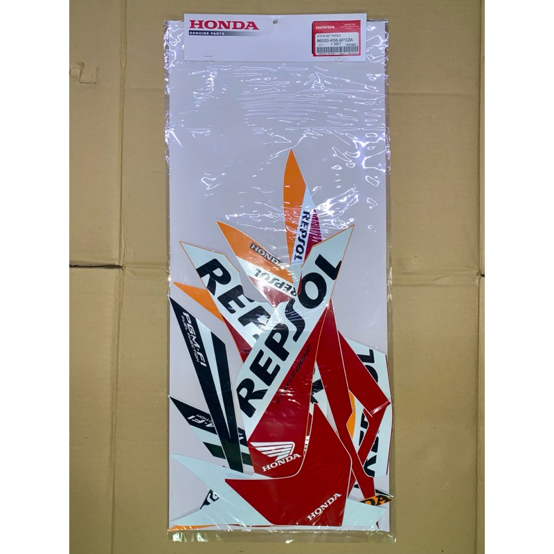 HONDA RS150 STICKER / HONDA RS150R STRIPE SET (ORIGINAL) | Shopee Malaysia