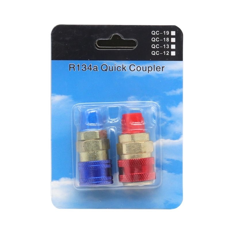 SinarSupermart 2pcs set R134a Car Aircon Air Conditioner Gas Refill ...