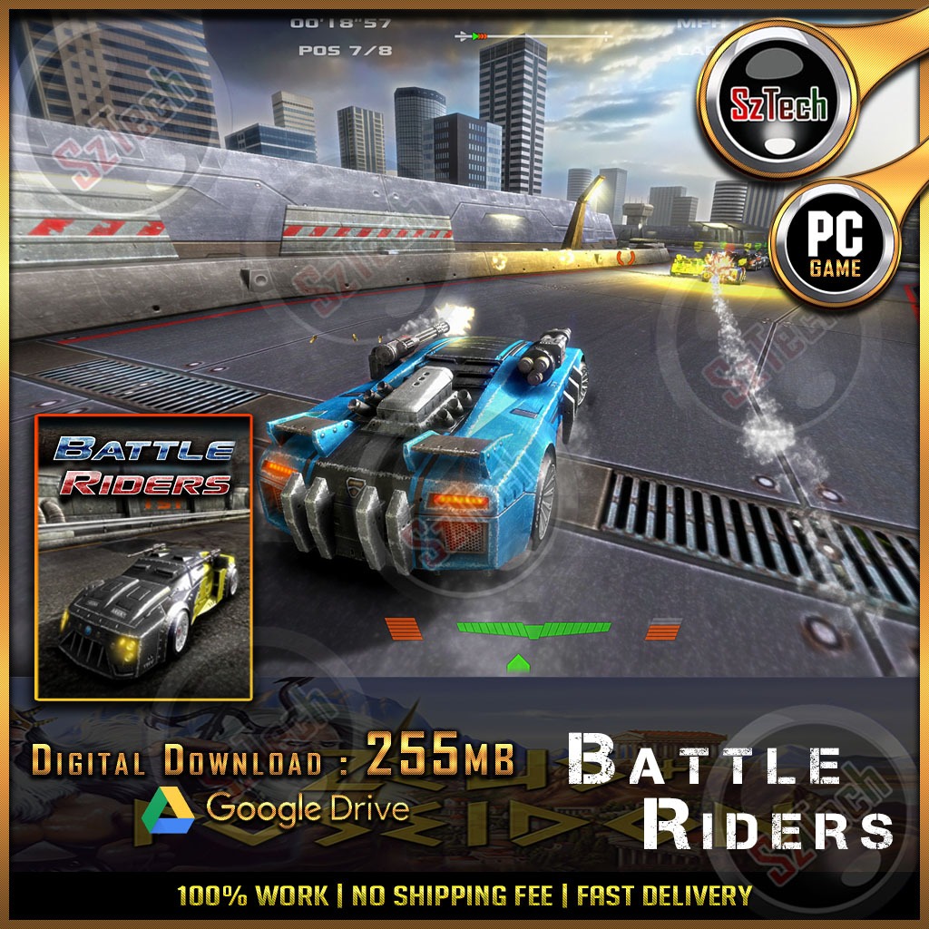 Battle Riders [PC/LAPTOP GAME] 🔥Shooter🔥Racing🔥Action🔥Cheap & Fast ...