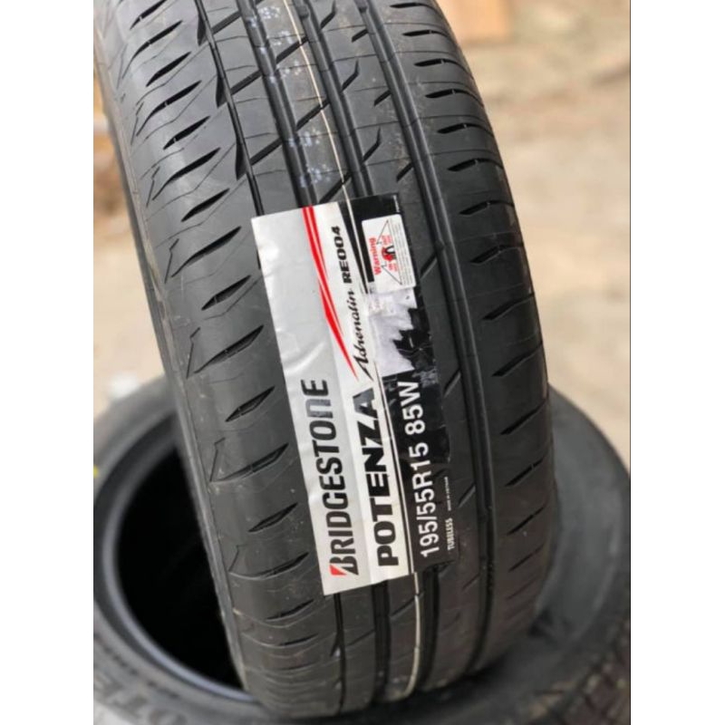 195/55/15 Bridgestone RE004 23Y We Sell Quality Tyre Only | Shopee Malaysia