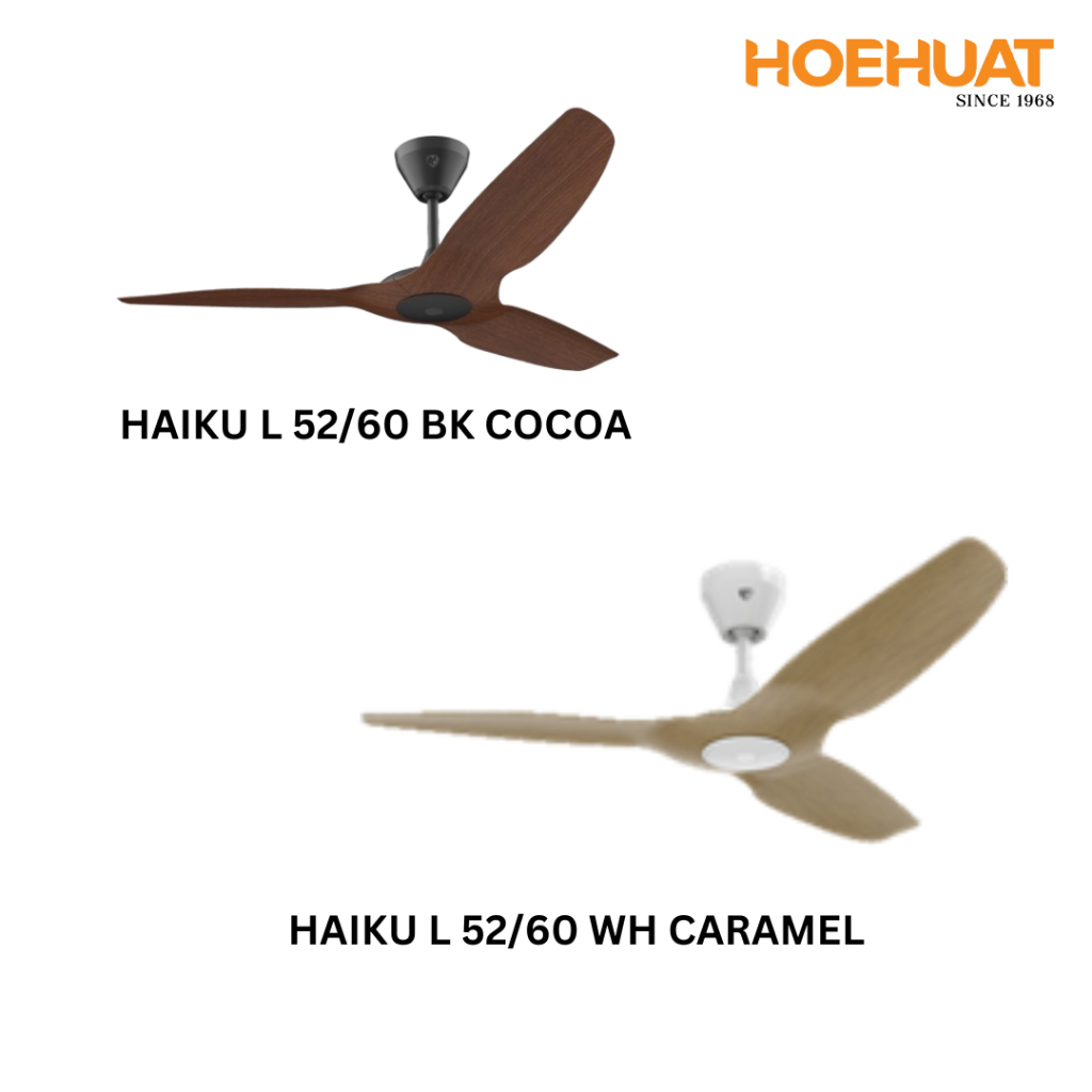 Haiku L 60" 3B Ceiling Fan Remote Control Universal Mount | Shopee Malaysia