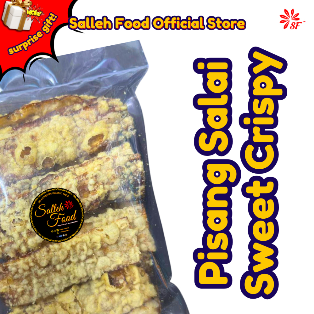 Kerepek Pisang Salai Bandung [350g] [𝗦𝗮𝗹𝗹𝗲𝗵 𝗙𝗼𝗼𝗱] | Shopee Malaysia