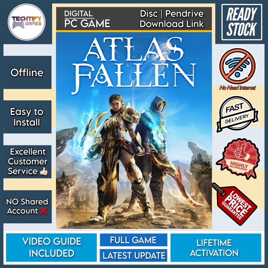 [PC Game] Atlas Fallen (v1.11 + 2 DLCs) - Offline [Disc | Pendrive ...