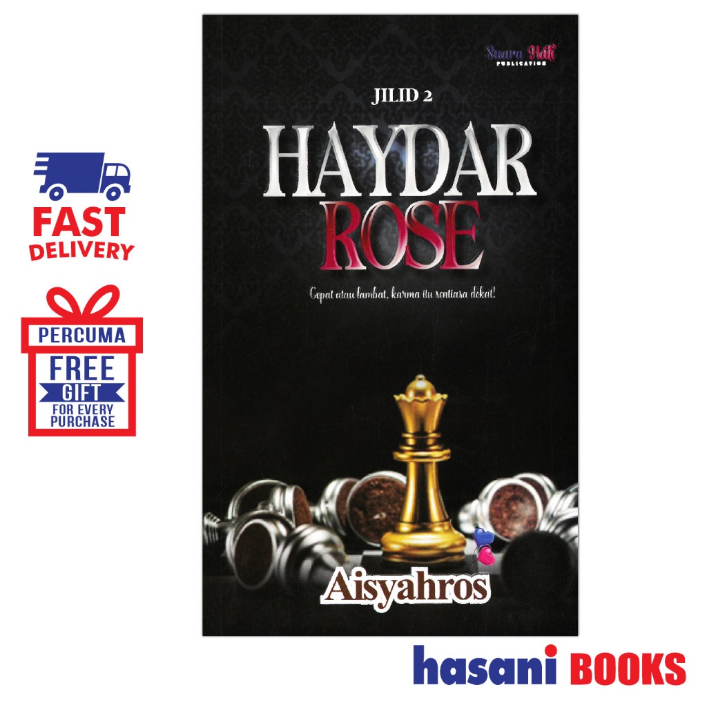 Hasani Suara Hati Haydar Rose Jilid 2 Aisyahros 9789672300571 | Shopee ...
