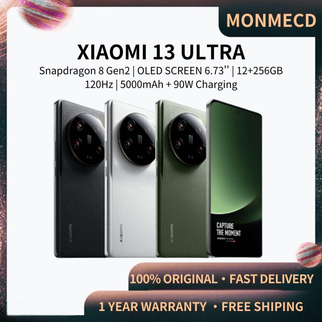 Global Version Xiaomi 13 Ultra Snapdragon 8 Gen 2 Smartphone OLED 6.73 ...