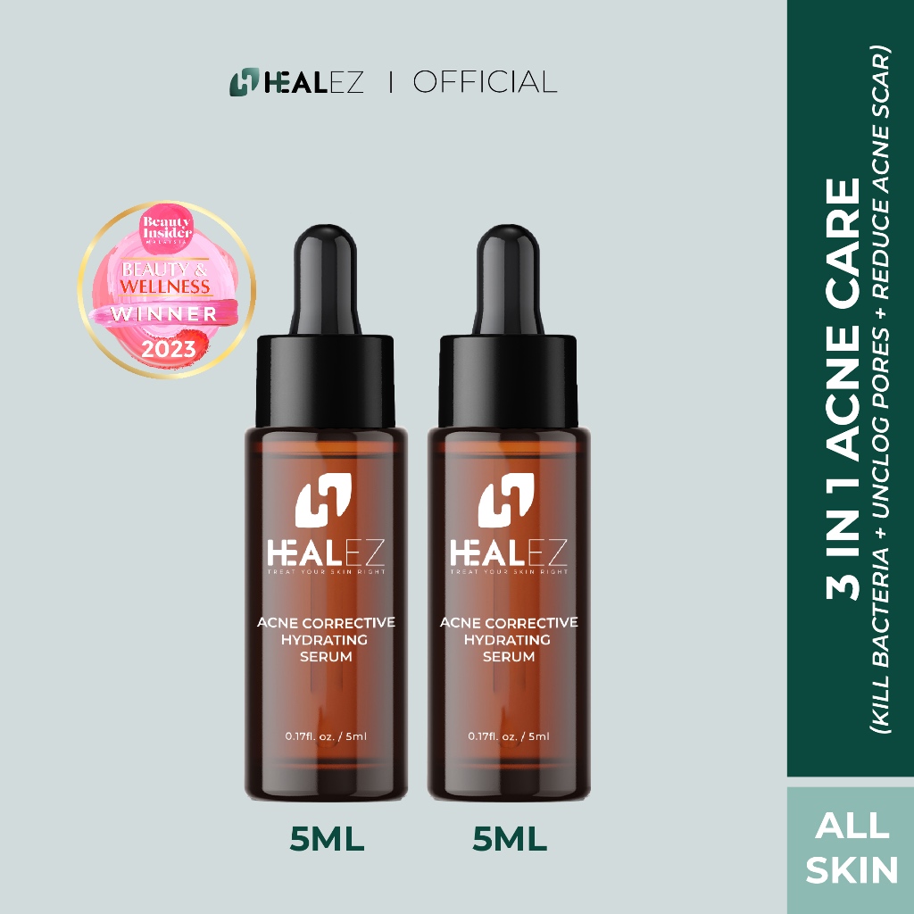 HEALEZ Acne Corrective Hydrating Serum - Variant Size | Shopee Malaysia