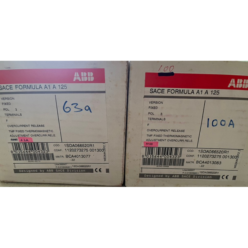 ABB — SACE FORMULA A1 A 125 | Shopee Malaysia