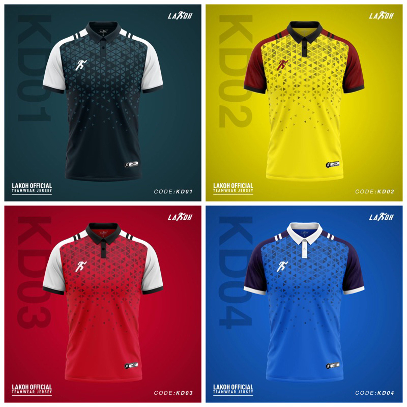 🔥NEW DESIGN🔥LAKOH SPORT(BERKOLAR)JERSI FUTSAL/JERSI TEAM/JERSI SUKAN ...