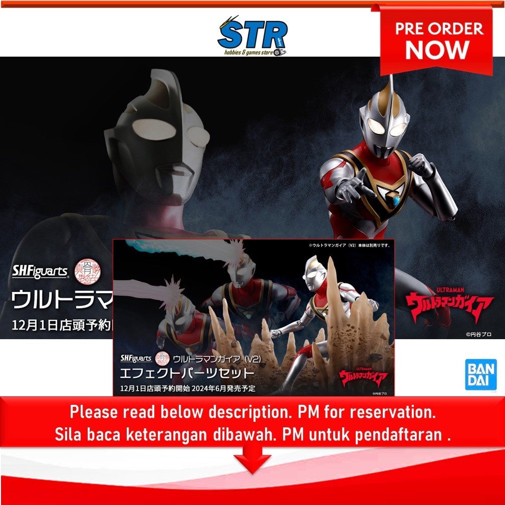 [JUL 2024] BANDAI S.H.Figuarts SHF SKC (SHINKOCCHOU SEIHOU) Ultraman Gaia (V2) | Shopee Malaysia