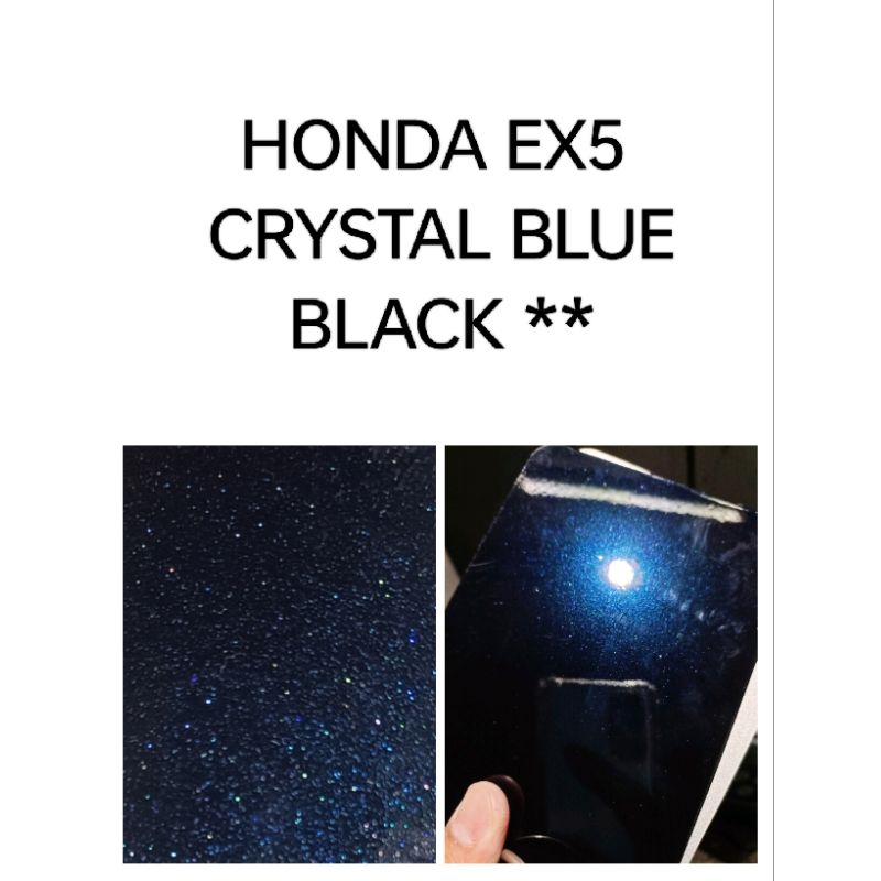 HONDA EX5 MOTOR BLUE BLACK ** ( 2K CAR PAINT WITH HIGH TEMPERATURE ...