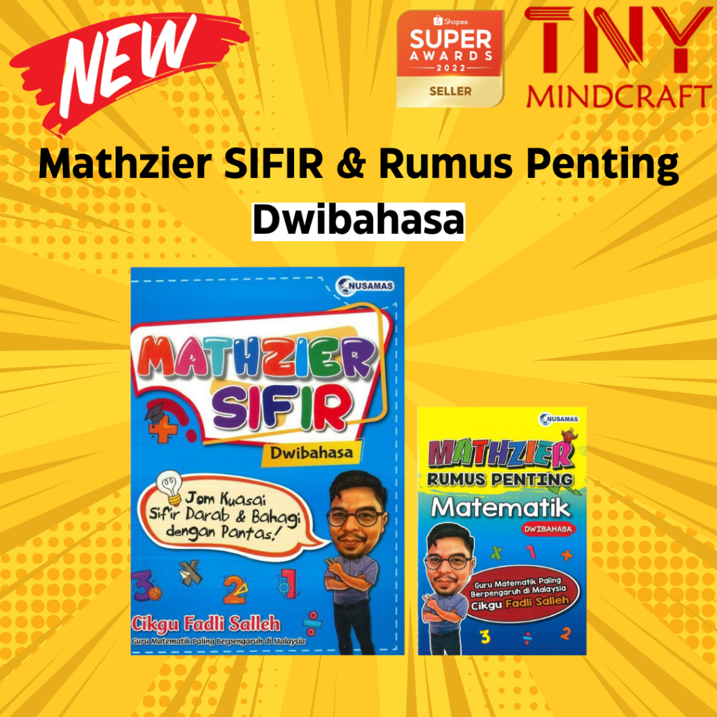 [TNY] Nusamas: Buku Mathzier SIFIR Dwibahasa & Rumus Penting MATEMATIK ...