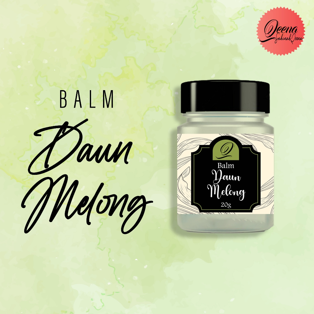 Balm Daun Melong / Tembaga Suasa | Shopee Malaysia
