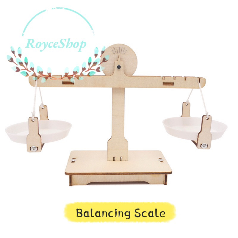DIY Balance Scale Steam Wooden School Science Education Puzzle Sekolah ...