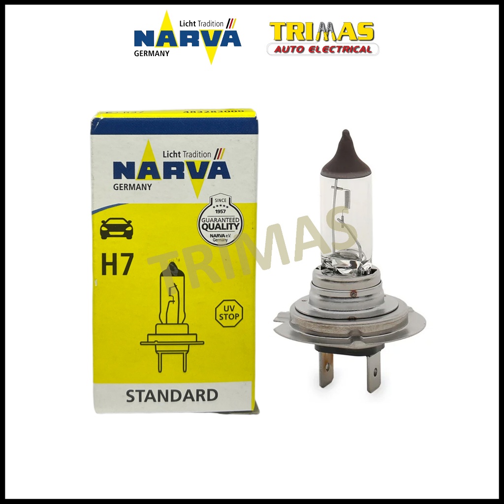 48328 Narva ORIGINAL H7 55W 12V Halogen Headlamp Bulb | Shopee Malaysia