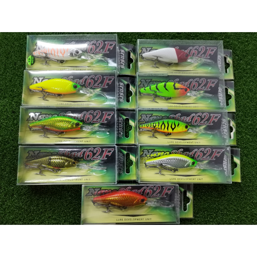 🔥Senses Nano Shad 62F Floating Hard Lure | Shopee Malaysia