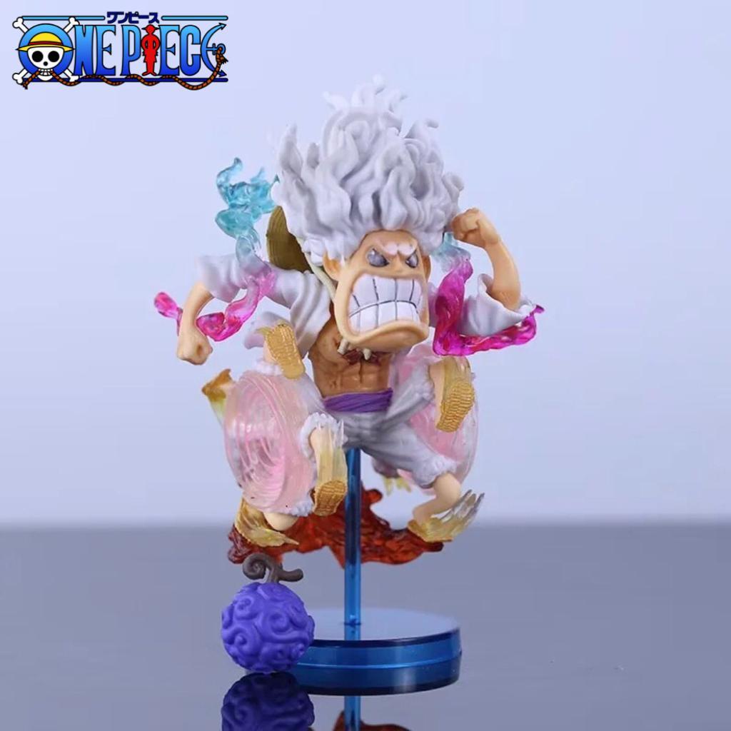One Piece Monkey D. Luffy Gear 5 Rush Running with Devil Fruit Mini ...