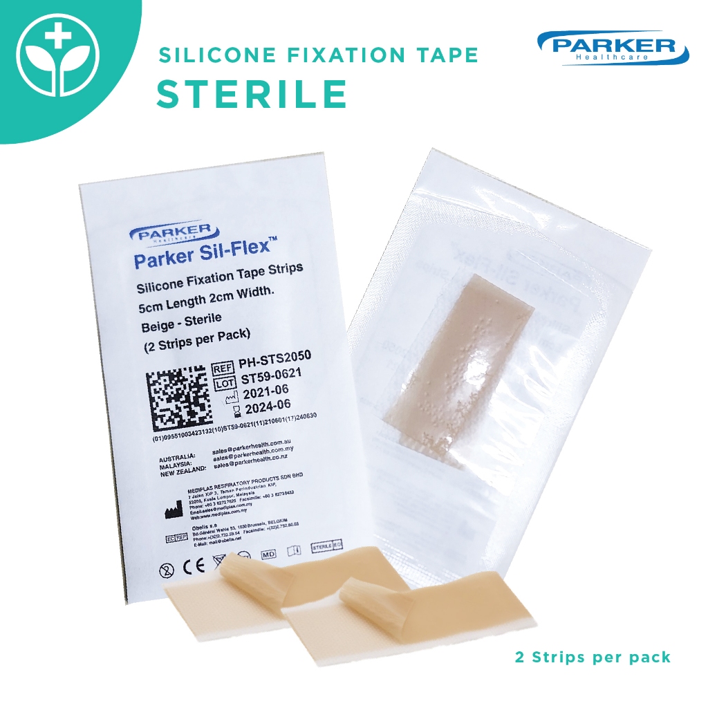 Parker Sil-Flex- Silicone Fixation Tape - BEIGE - STERILE | Shopee Malaysia