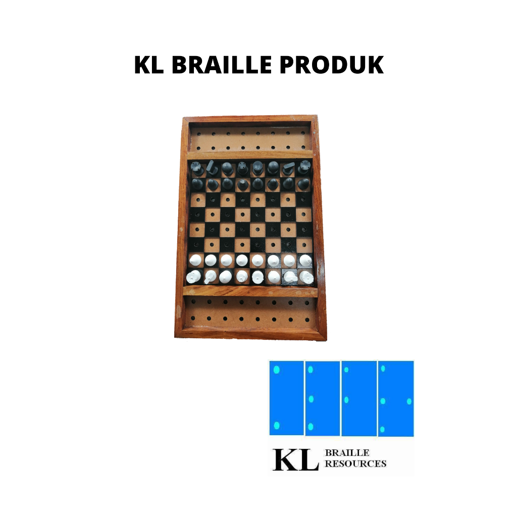 SET CATUR BRAILLE (JUNIOR) | Shopee Malaysia