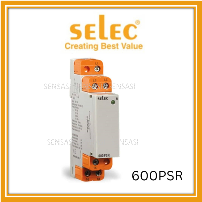 SELEC#600PSR-CE Phase sequence Relay, Din Rail | Shopee Malaysia