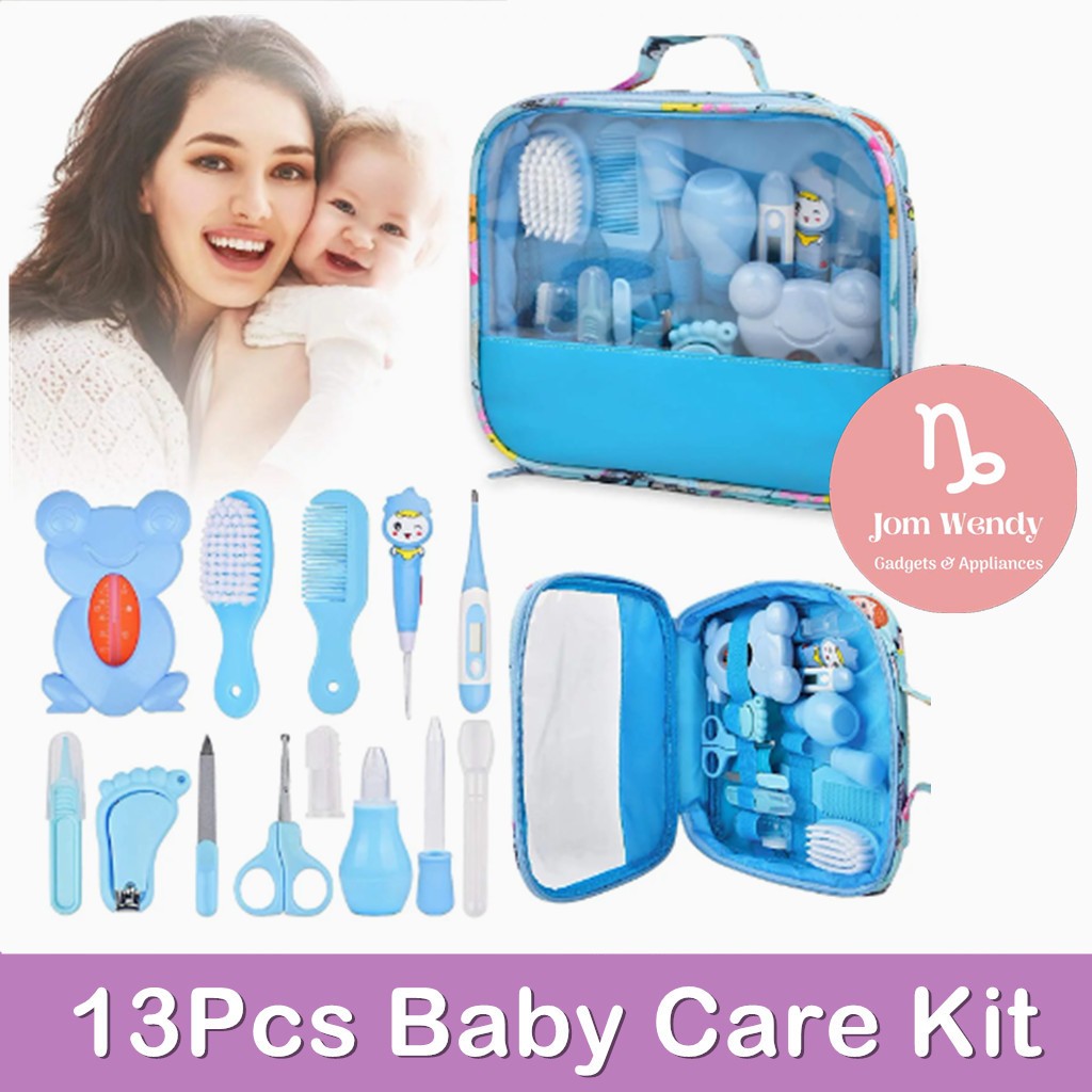 Hot Sale - 13Pcs Baby Care Kit Baby Nail Clipper Nail cutter Newborn ...