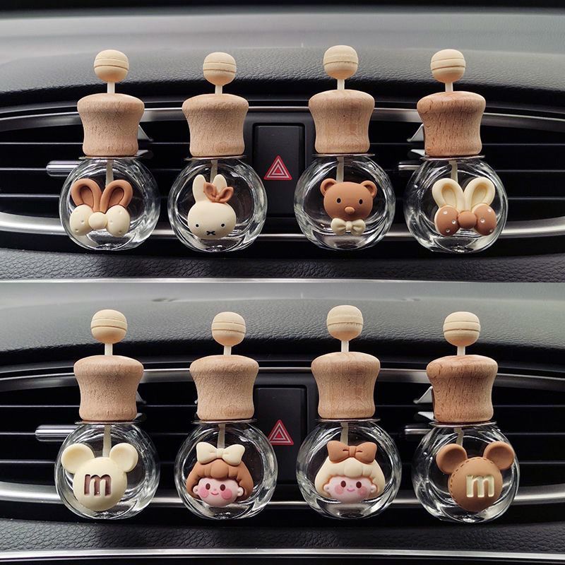 8ml/10ml botol kosong kereta(1pc)CAR aircond Clip/klip glass Air ...
