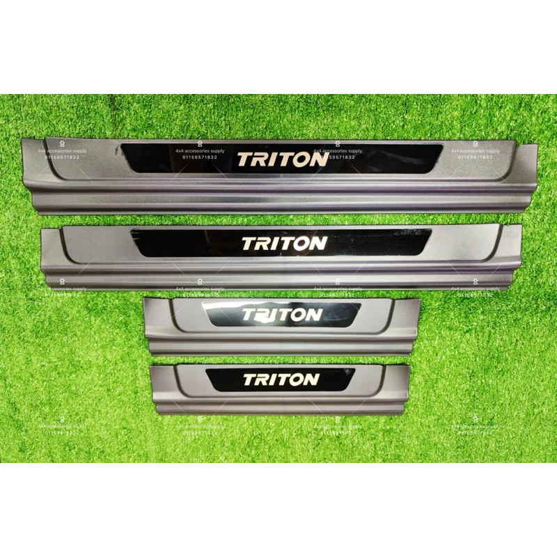 Mitsubishi Triton 2015-2023 Door Side Sill Step Plates Triton Door step ...