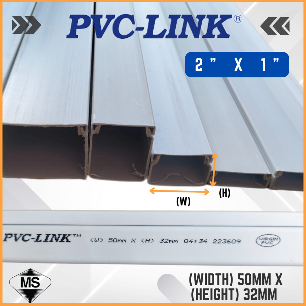 PVC CASING WIRING / PVC TRUNKING / WAYAR ELEKTRIK CASING SIRIM APPROVED ...