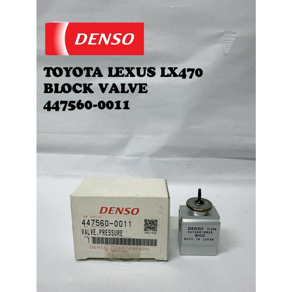 TOYOTA LEXUS LX470 EXPANSION BLOCK VALVE (DENSO ORIGINAL) - 447560-0011 ...