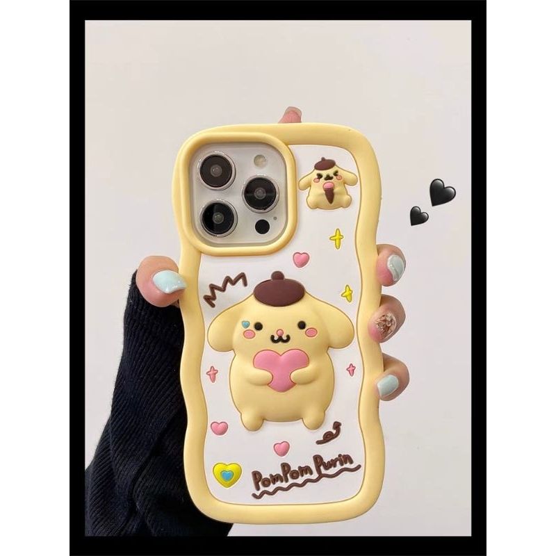 Sanrio PompomPurin Cute Case 可爱布丁狗手机壳 IPhone 11 12 12pro 12promax 13 ...
