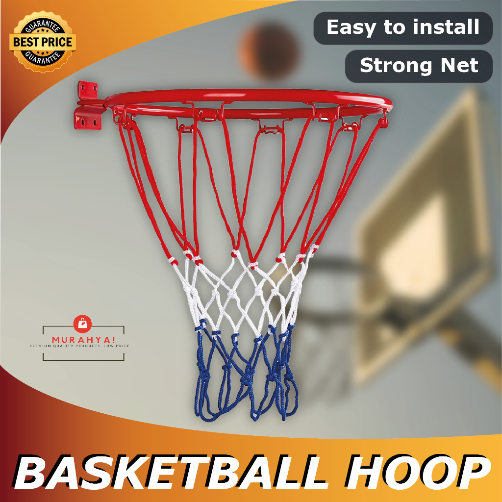 Basketball Hoop Wall Mounted 32 Inch Basketball Hoop Children Indoor ...