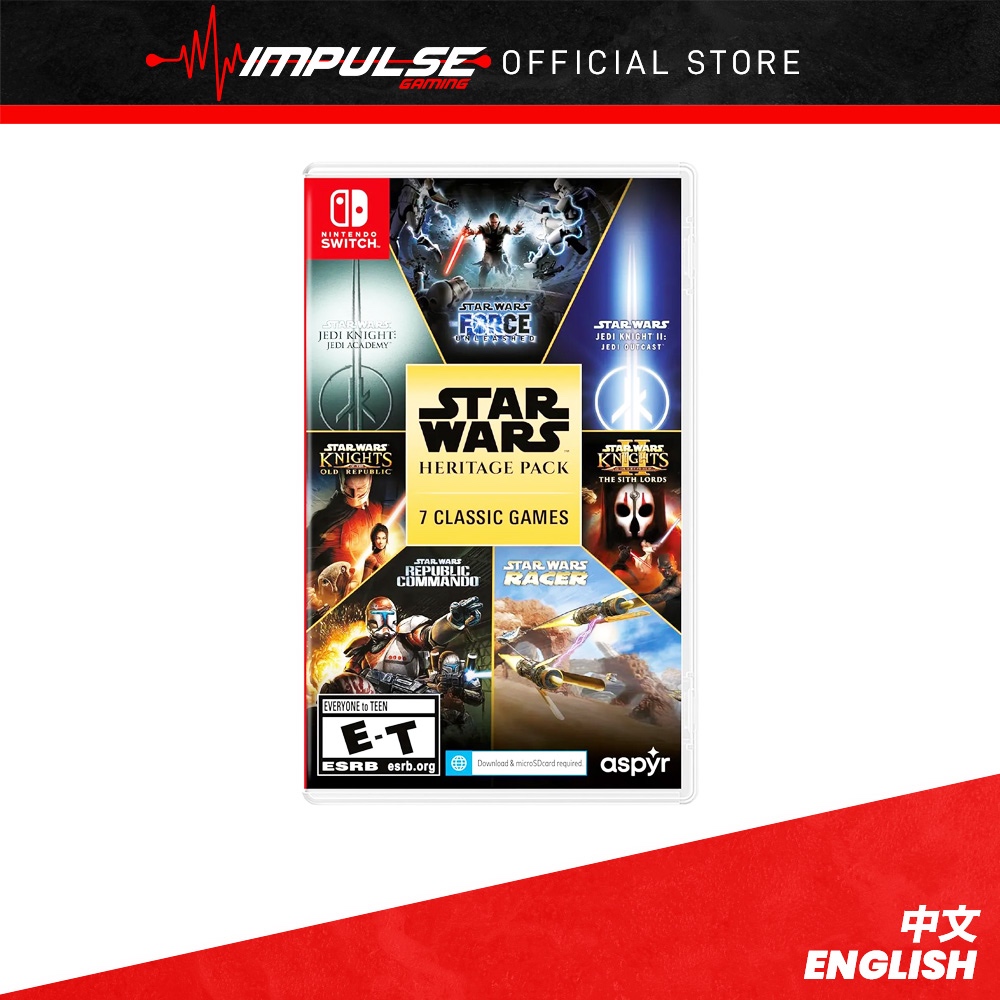 NSW Nintendo Switch Star Wars Heritage Pack Chi/Eng Version | Shopee ...