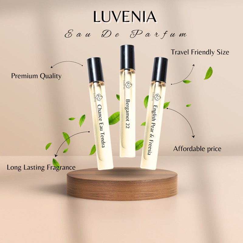 LUVENIA EDP PARFUM SPRAY WOMEN PREMIUM QUALITY MINYAK WANGI PEREMPUAN ...