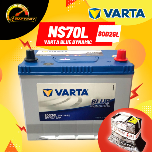 VARTA NS70L 80D26L BLUE DYNAMIC BATTERY | Shopee Malaysia