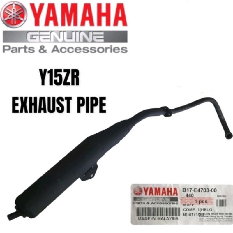 Exhaust pipe Y15 100%Original Yamaha Motor Baru Used | Shopee Malaysia