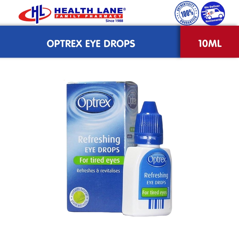 OPTREX REFRESHING EYE DROPS (10ML) | Tired Eyes | Shopee Malaysia