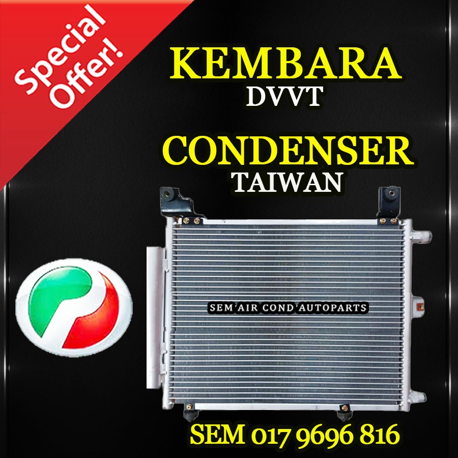 PERODUA KEMBARA DVVT TAIWAN NEW CONDENSER/ KONDENSER (CAR AIRCOND SYSTEM) | Shopee Malaysia