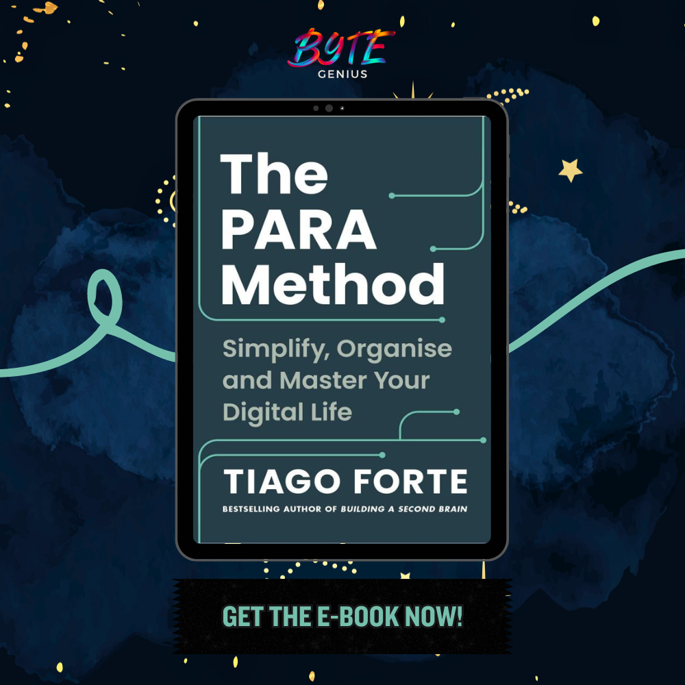 PREMIUM "The PARA Method by Tiago Forte" - Streamline Your Life and ...
