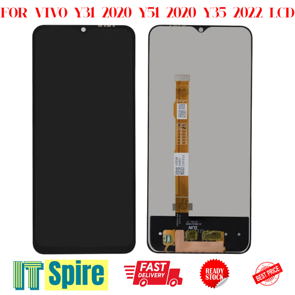 VIVO Y31 2020/Y51 2020/Y35 2022 V2036 V2036_21/V2030 COMPATIBLE LCD ...