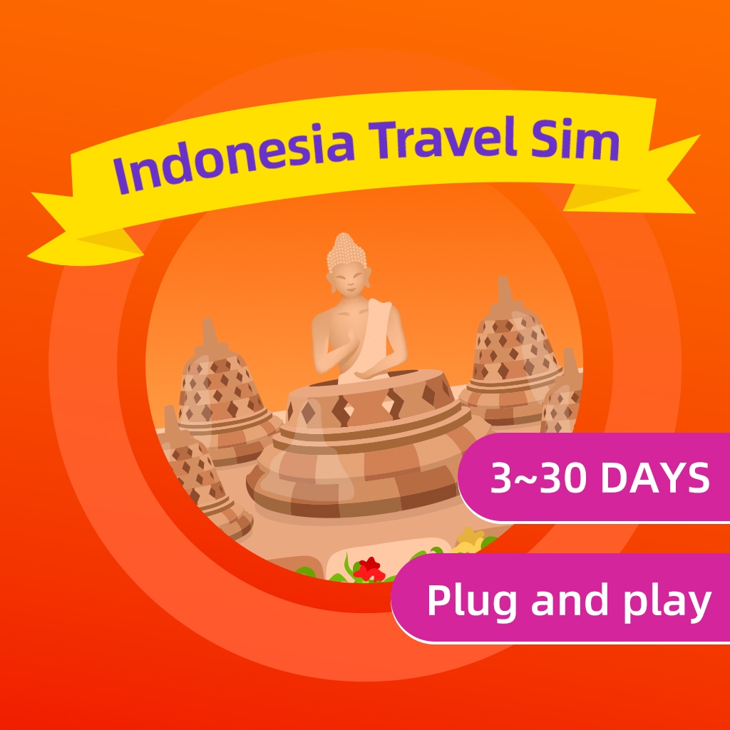 Indonesia Travel Sim Card【4G High Speed Data】Travel 4G Sim Card 印尼上网卡 ...