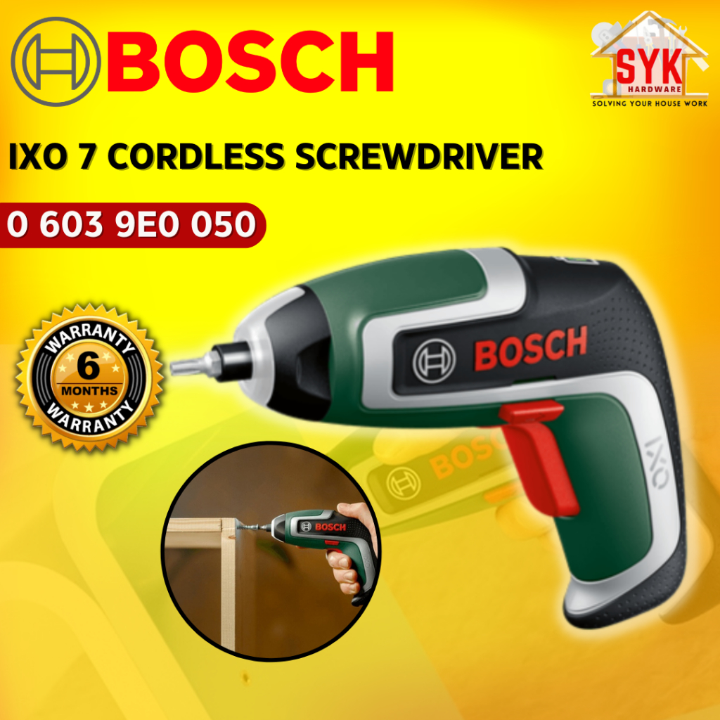 SYK Bosch IXO7 IXO 7 3.6V Cordless Screwdriver Machine USB Wood ...