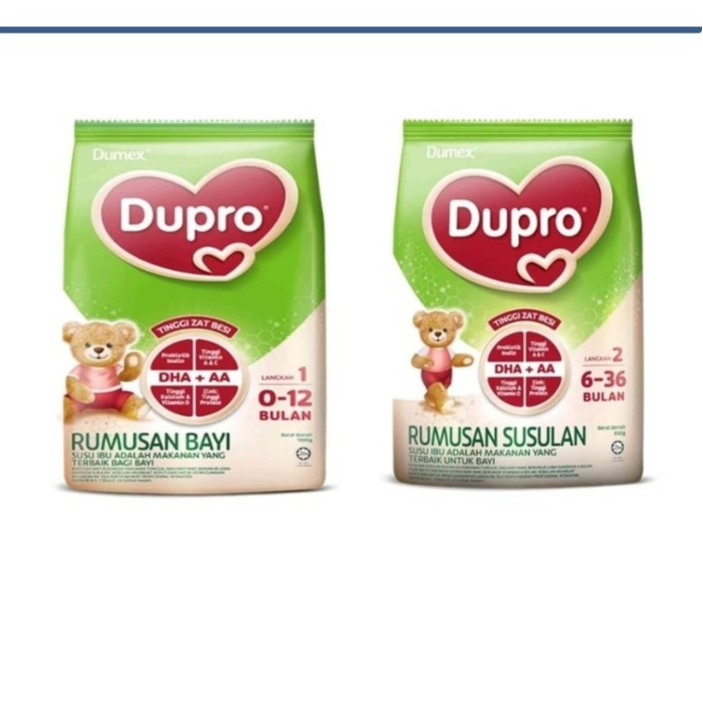 Dumex Dupro Milk Formula (Step 1/Step 2) 850g x 2 Packs | Shopee Malaysia