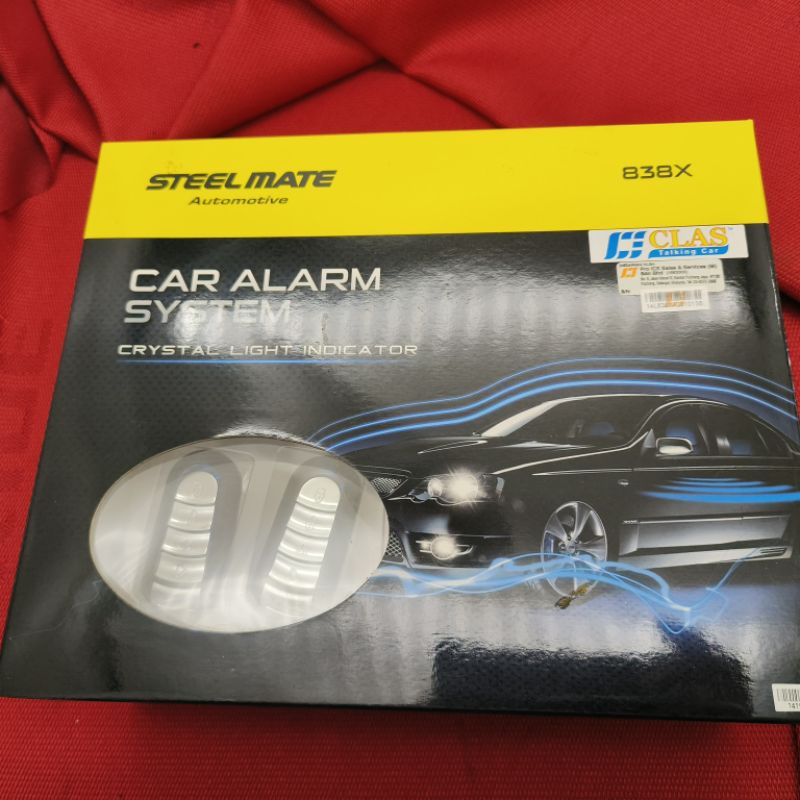 Steelmate Car Alarm full set System with siren shock sensor 838X ...