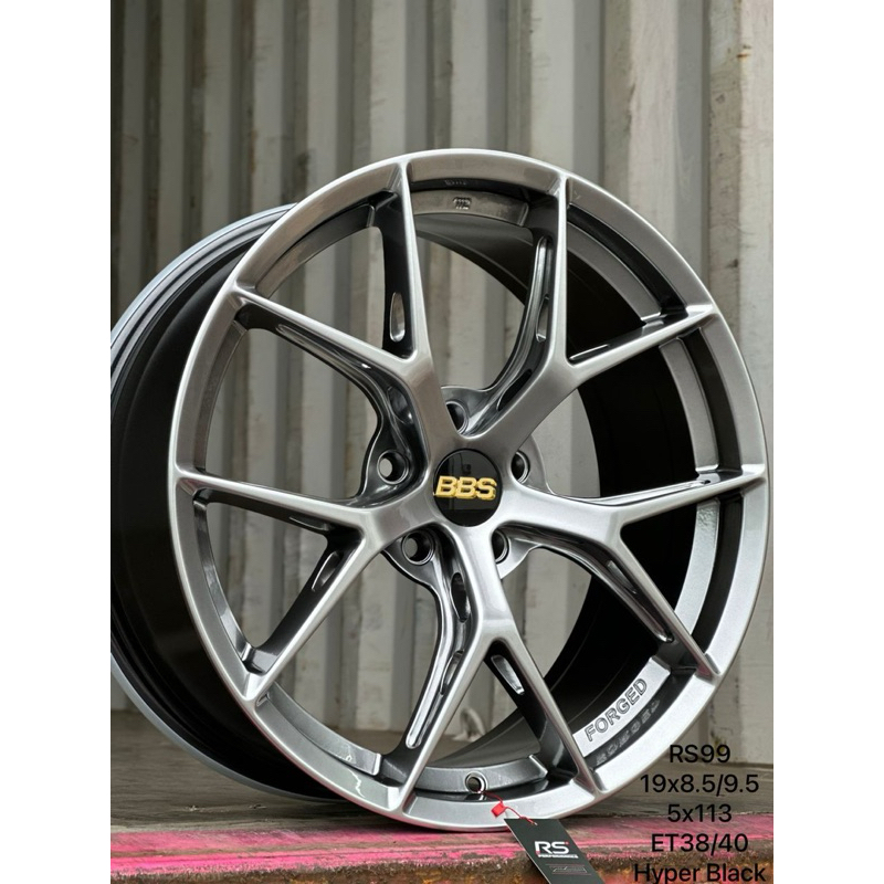 BBS FIR Flow Forming New Model 18” 19” (Glossy Black/Hyper Black) Civic ...