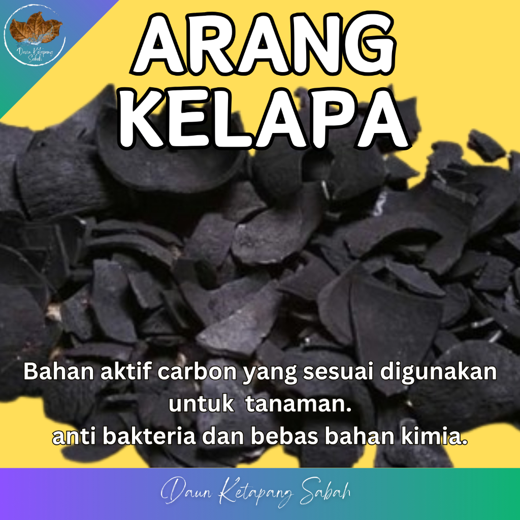ARANG TEMPURUNG KELAPA/ COCONUT SHELL CHARCOAL/ BIOCHAR/ ACTIVE CARBON ...
